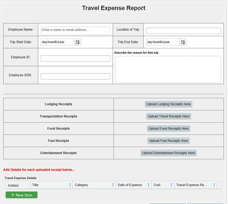 NITRO Forms Showcase - Crow Canyon Software