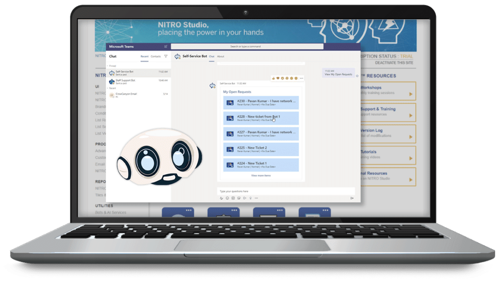 NITRO Service Desk: Affordable IT Support for Office 365 & Teams