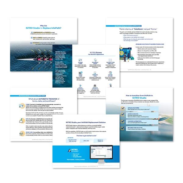 InfoPath Replacement eBook landing page