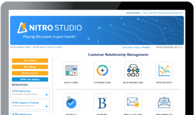 InfoPath replacement guide includes Crow Canyon's NITRO Studio