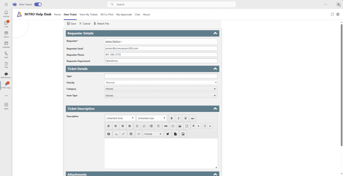 Microsoft Teams Advanced Ticketing System | Crow Canyon